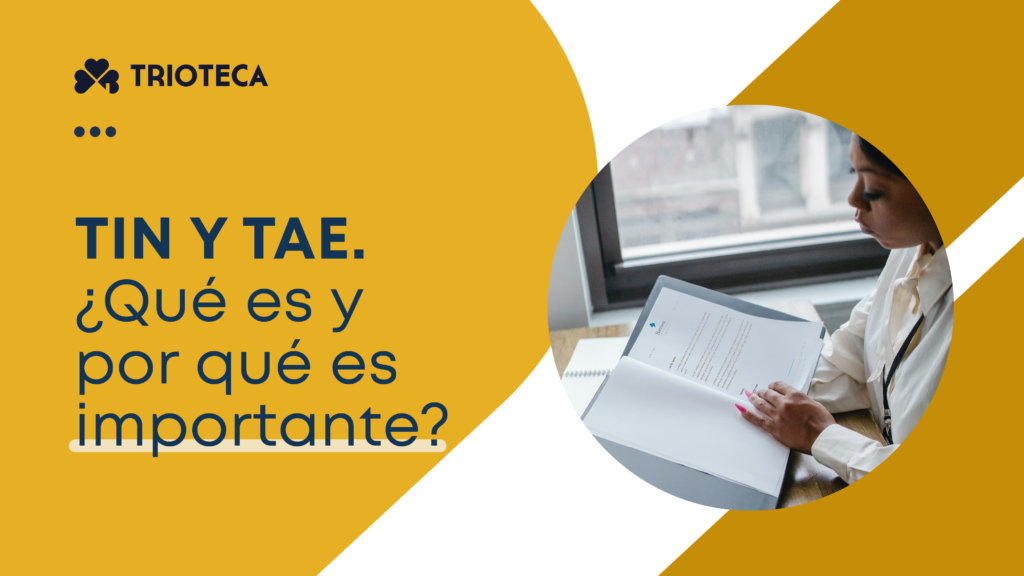 TIN y TAE. Qué es y por qué es importante.